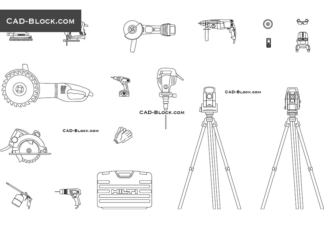 Power Tools AutoCAD Blocks