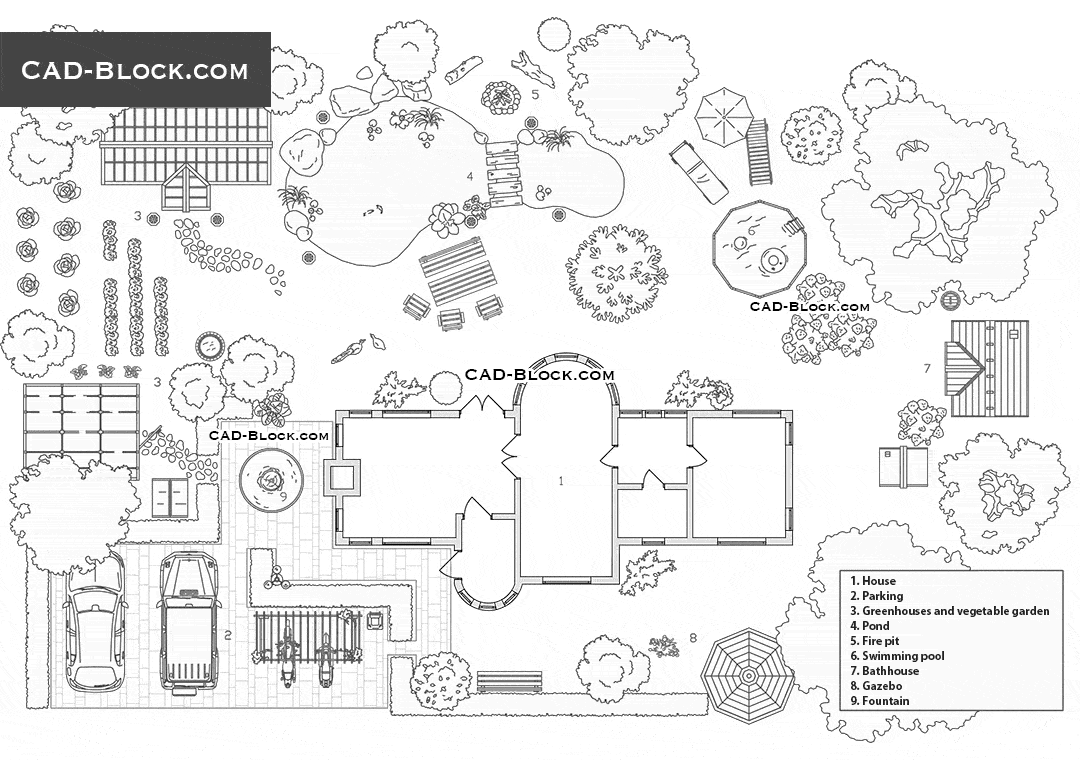 General Plan Details CAD Blocks